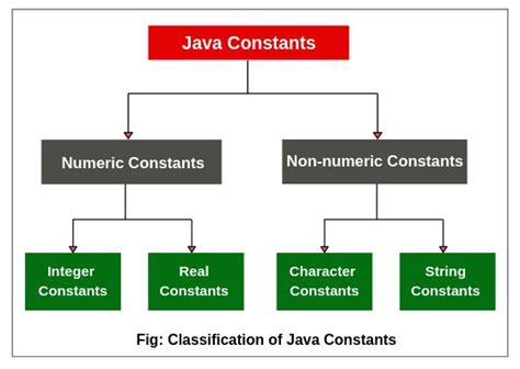 constants in java types scientech easy