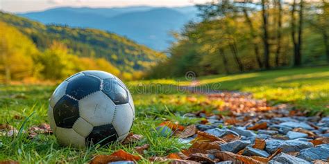 In The Dust Particle Fists And Quick Movements Of The Football Ball