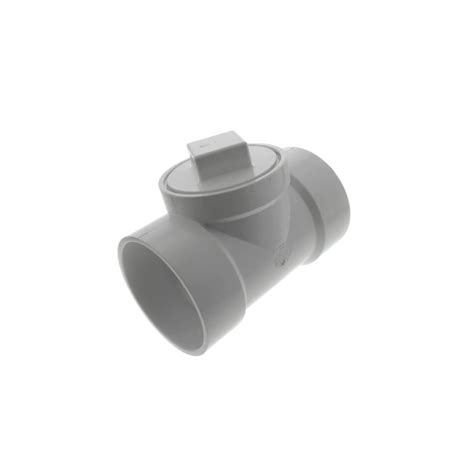 Pvc Dwv Cleanout Tee With Plug Milbycompany