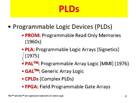 Lecture 10 Topics Programmable Logic Devices Plds Proms