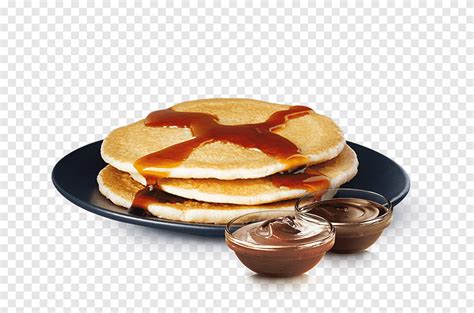팬케이크 아침 샌드위치 패스트 푸드 맥도날드 팬케이크 식품 아침 식사 Png Pngegg