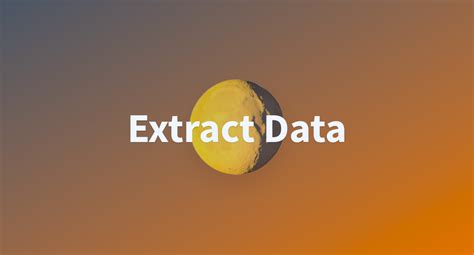 Extract Data A Hugging Face Space By Eric2mangel