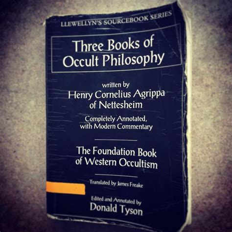 Three Books of Occult Philosophy by Heinrich Cornelius Agrippa (1533 ...