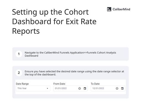 Funnel Cohort Analysis Use Cases Calibermind Knowledge Base And Docs