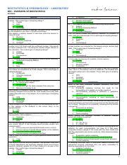 002 1 MTY1104 LAB Overview Of Biostatistics Reviewer Pdf BIOSTATISTICS EPIDEMIOLOGY