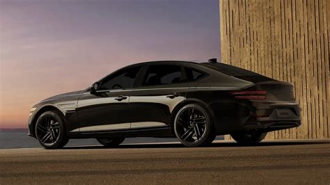 Stealth Mode All Black Genesis G80 Sedan Confirmed For Australia