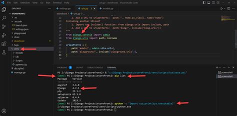 can t access django imports · issue 21252 · microsoft vscode python · github
