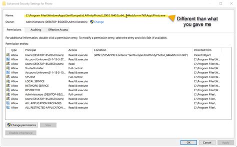 Cannot Run Any Apps After Installing Affinity 2 Cannot Access Device Error Page 3 Pre V2