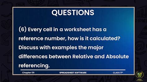 Exercise 9c Part 02 11th Computer Science Chp 09 Lecture No 9