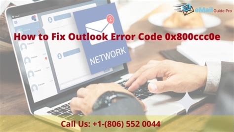 How To Fix Outlook Error Code 0x800ccc0e