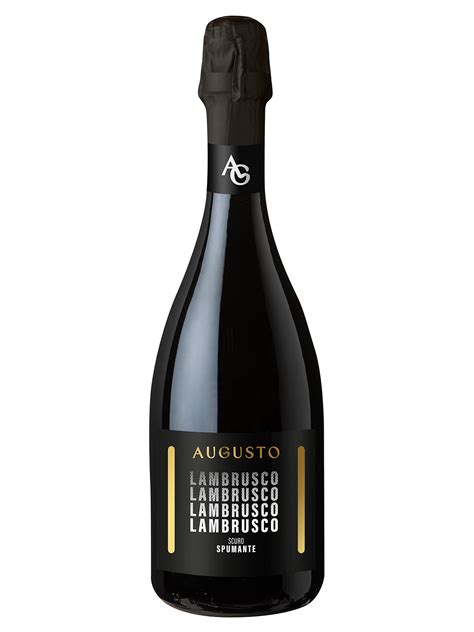 AUGUSTO Lambrusco Scuro Emilia IGT Spumante Dry | Vinicum.com, vendita ...