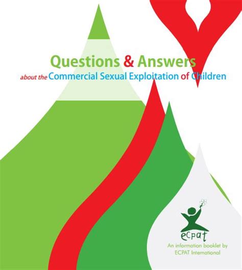 Questions Answers About The Commercial Sexual Exploitation Of