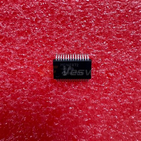 pic16f872 i ss microchip processors microcontrollers veswin electronics