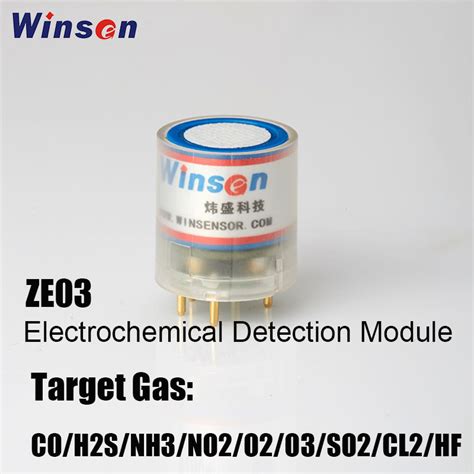 Jual Gumo 2pcs Winsen Ze03 Co So2 No2 O3 H2s O2 Nh3 C2h4 Cl2 Hf Hcl Gas Detection Module High