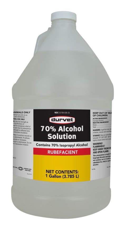 70 Alcohol Solution 1 Gallon Groriginalparts