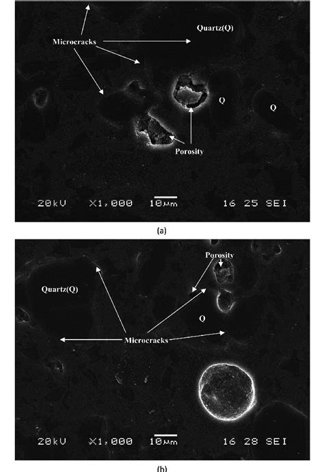SEM micrographs of a B 0 and b B 2 compositions sintered at 1300 ο Download Scientific
