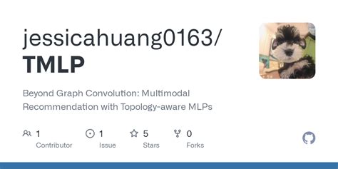 github jessicahuang0163 tmlp beyond graph convolution multimodal