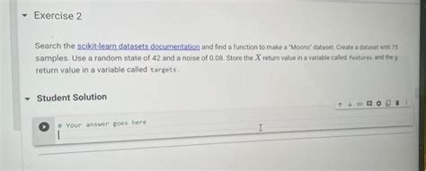 solved exercise 2 search the scikit learn datasets