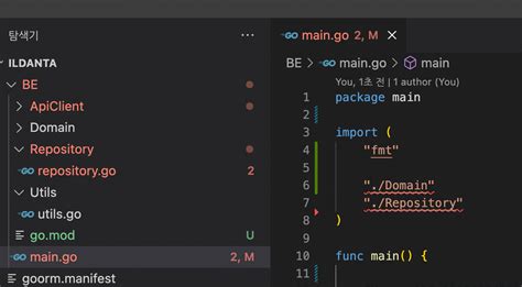 Go Could Not Import Package 오류 해결하기