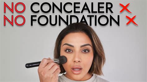 How To Do Everyday Makeup No Foundation Or Concealer Nina Ubhi Youtube
