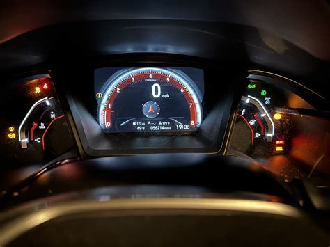 2017 Honda Civic Si Coupe Dash Light On After Coilovers Install 2016