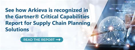 Supply Chain Planning Solutions 2024 Gartner Critical Capabilities Report