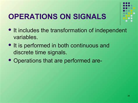 Signals And Classification Ppt