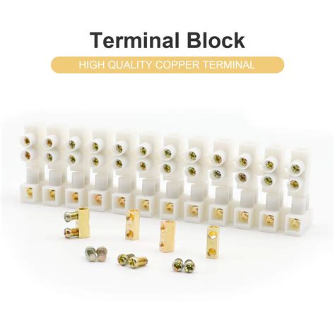 Snapklik Com Terminal Block Set Pieces Position Dual Row Terminal Strip Electrical