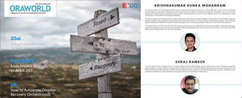 Suraj Ramesh On Linkedin Oci Disasterrecovery Oraclecloud