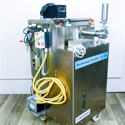 Microfluidics Model M110 Eh Microfluidizer With Diamond Intereaction Chamber Hyland Scientific