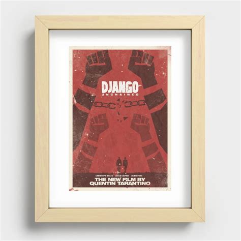 Quentin Tarantino Django Unchained Poster