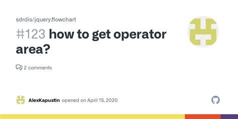 How To Get Operator Area · Issue 123 · Sdrdisjqueryflowchart · Github How To Get Operator Area · Issue 123 · Sdrdisjqueryflowchart · Github