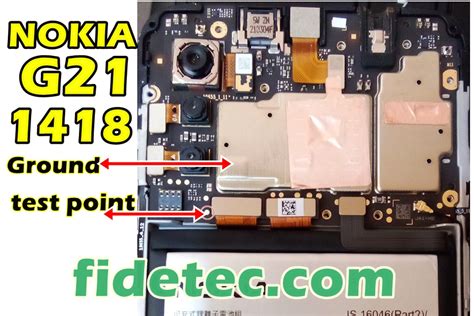 Nokia G21 Test Point Ta 1418 Fidetec