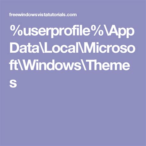 userprofile appdata local microsoft windows themes windows themes custom theme windows 7