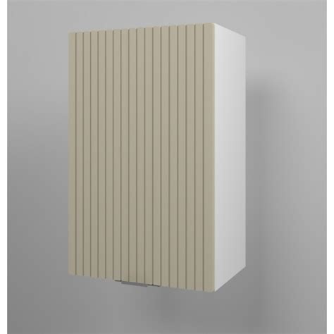 Горен шкаф с една врата и рафт Макена Г45 бежово кадифе Praktis