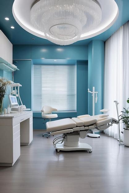 Plastic Surgery Clinic Interior Design Modern Premium Ai Generated Image