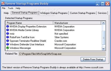 Remove Startup Programs Buddy Download Softpedia Remove Startup Programs Buddy Download Softpedia
