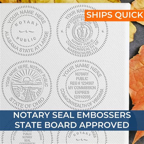 Notary Seal Embosser Notary Public Embossing Seal Soft Seal Embosser Desk Embossing Stamp
