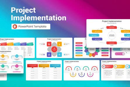 Project Implementation PowerPoint Template Presentation Template