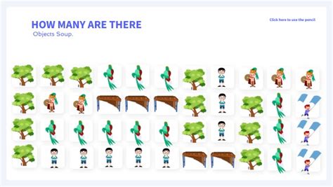 HOW MANY ARE THERE OBJECTS SOUP