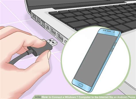 How To Connect A Windows 7 Computer To The Internet Via An Android Phone
