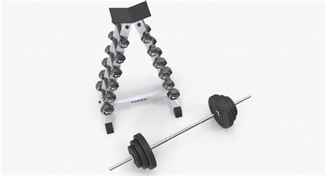 덤벨 랙 3d 모델 39 Max Free3d