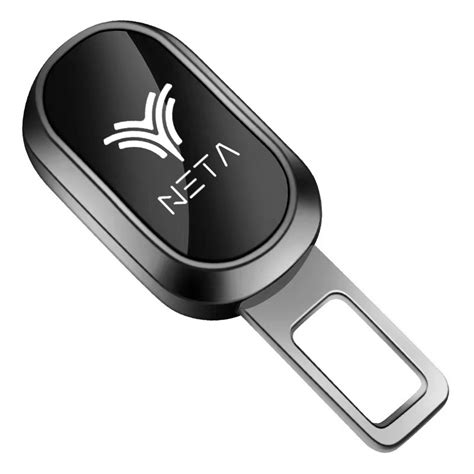 Neta V หัวเข็มขัดนิรภัย แบบขยาย ชุบไฟฟ้า หัวเข็มขัดนิรภัยรถยนต์ แบบโลหะผสมสังกะสี Shopee Thailand