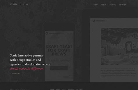 Black Website Design 25 Dark And Amazing Websites