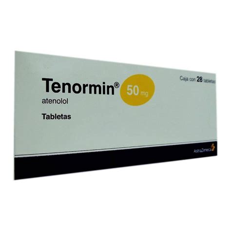 Tenormin 50 Mg 28 Tabletas Bodega Aurrera Despensa A Tu Casa