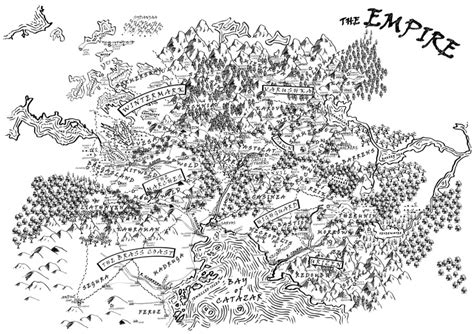 Map Of The Empire Empire Abstract Artwork Larp