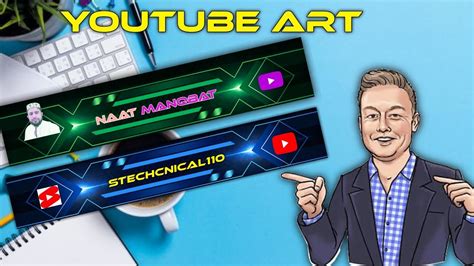 How To Create A Youtube Banner Make Youtube Channel Art Step By Step Guid Professional