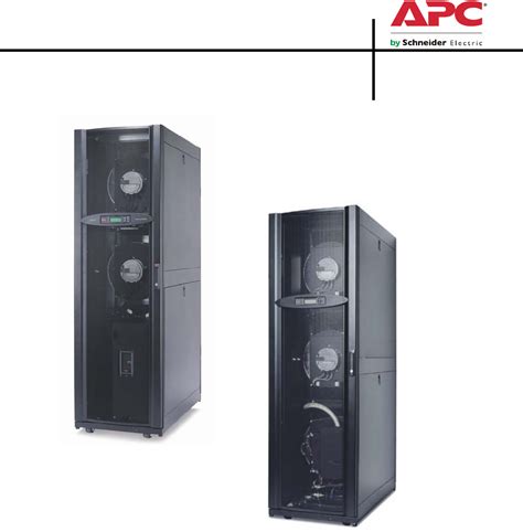User Manual Apc Condenser 2 Ec Fan English 50 Pages