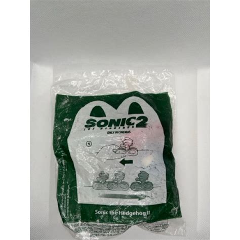 Mcdo Happy Meal Sonic 2 Sonic The Hedgehog Ii Sealed Shopee Philippines