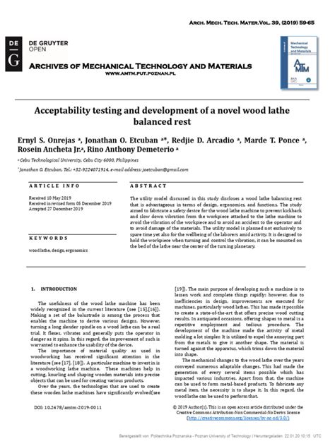Acceptability Testing And Developme Pdf Screw